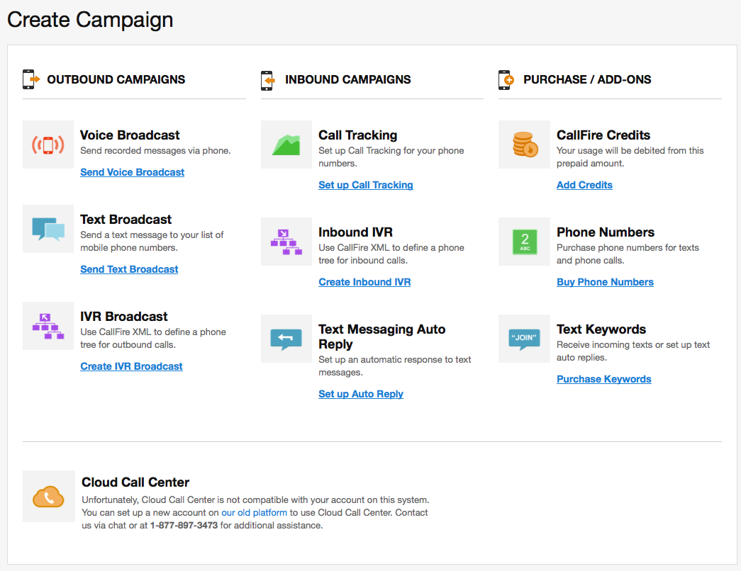 Creating an IVR Campaign | CallFire